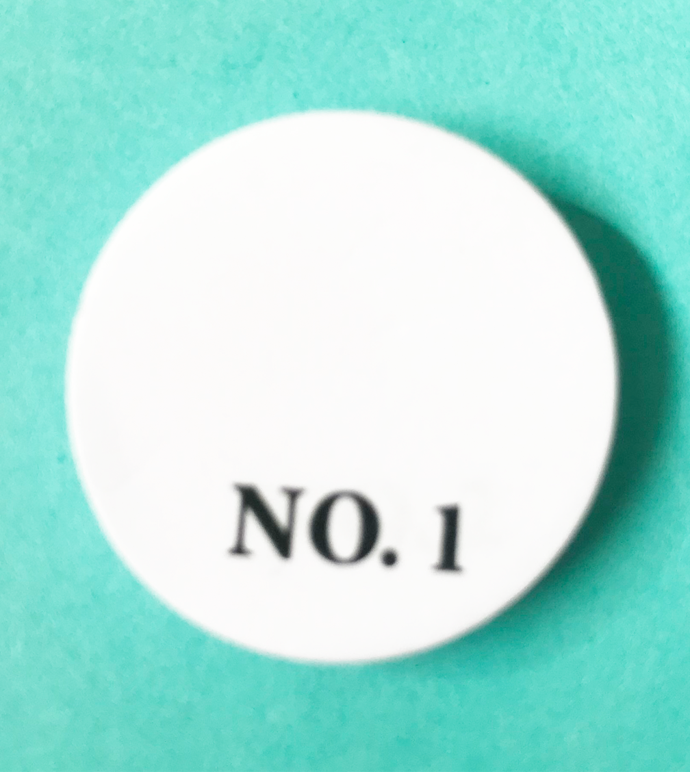 Numbered Paper Smears - 1 inch Numbered Paper Smears (In Container ...